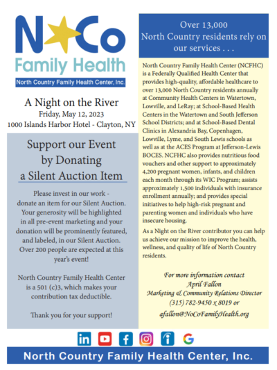 Night on the River | NOCO Family Health