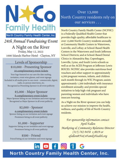 Night on the River | NOCO Family Health